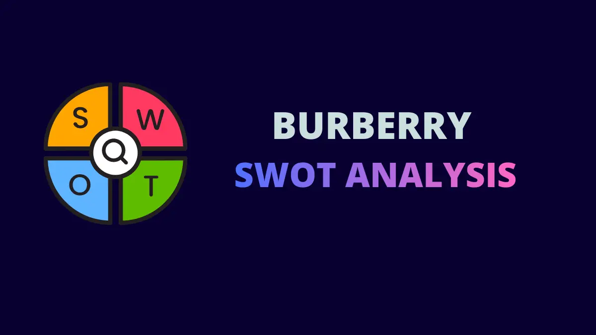 Burberry SWOT Analysis: Signature Check and Trench Coat Legacy ...