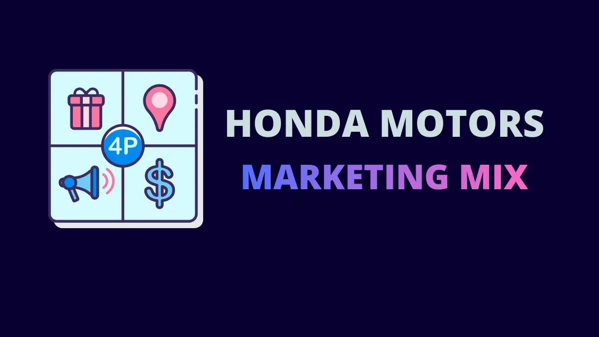 Honda Motors Marketing Mix: Global Strategy and Innovation Leadership ...