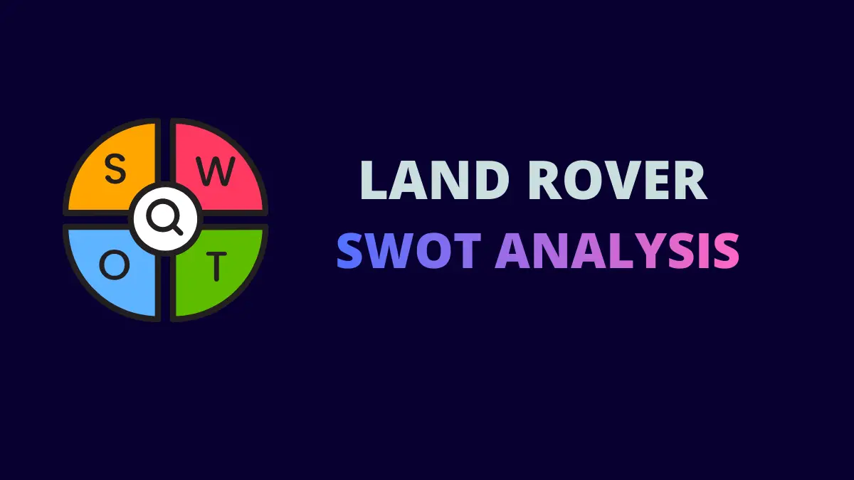 Land Rover SWOT Analysis: Range Rover Prestige and Defender Off-Road ...